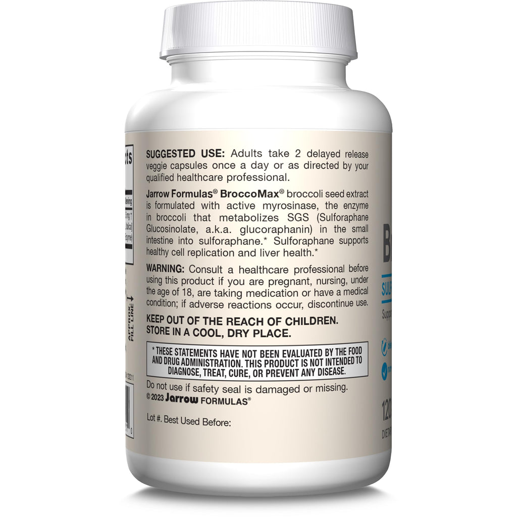 Jarrow Formulas BroccoMax natural health booster