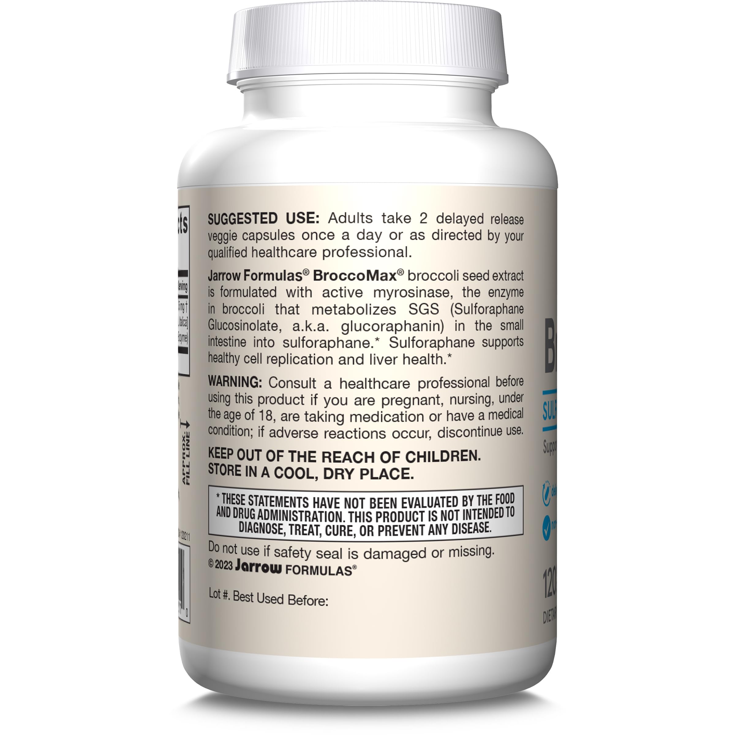 Jarrow Formulas BroccoMax natural health booster