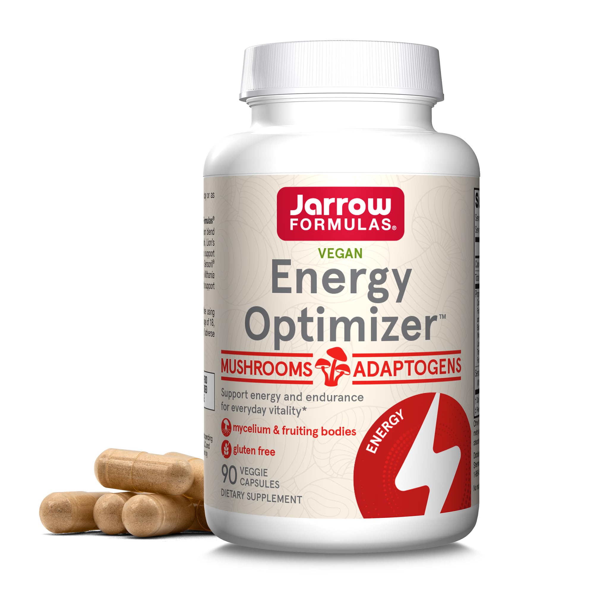 Jarrow Formulas Energy mushrooms supplement
