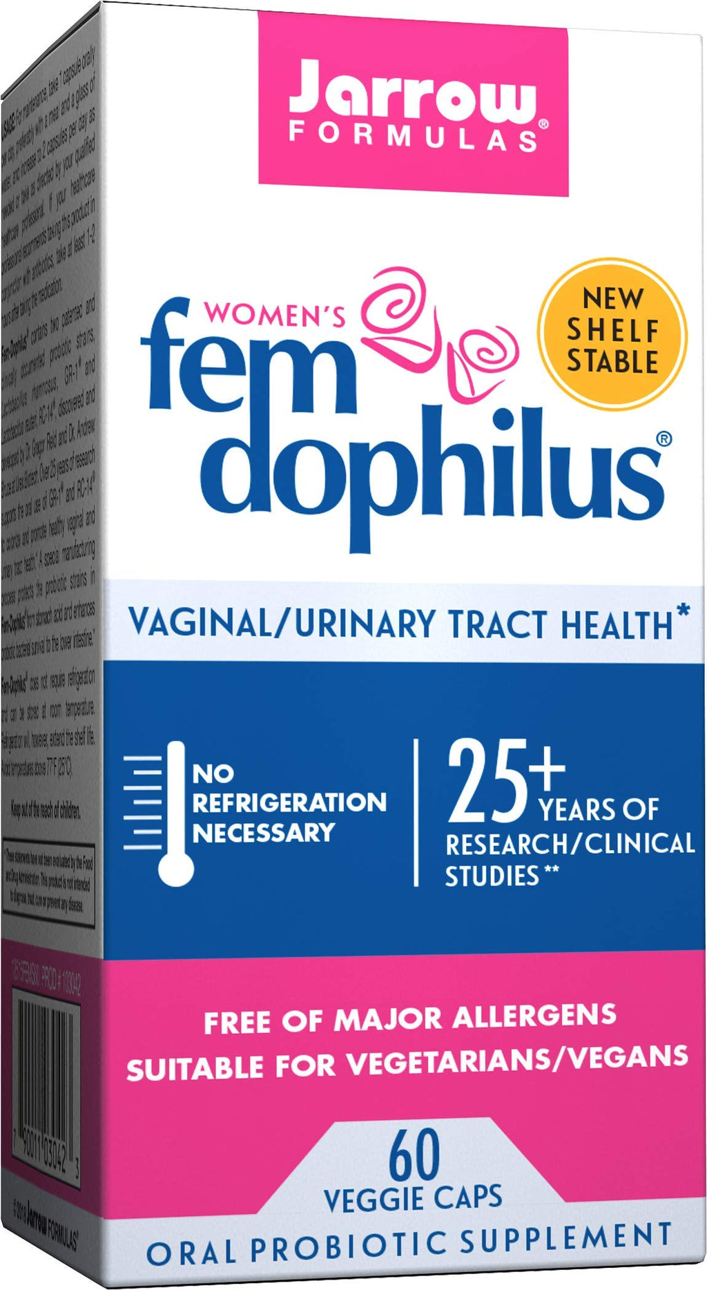 Jarrow Formulas Fem-Dophilus capsules for women's health