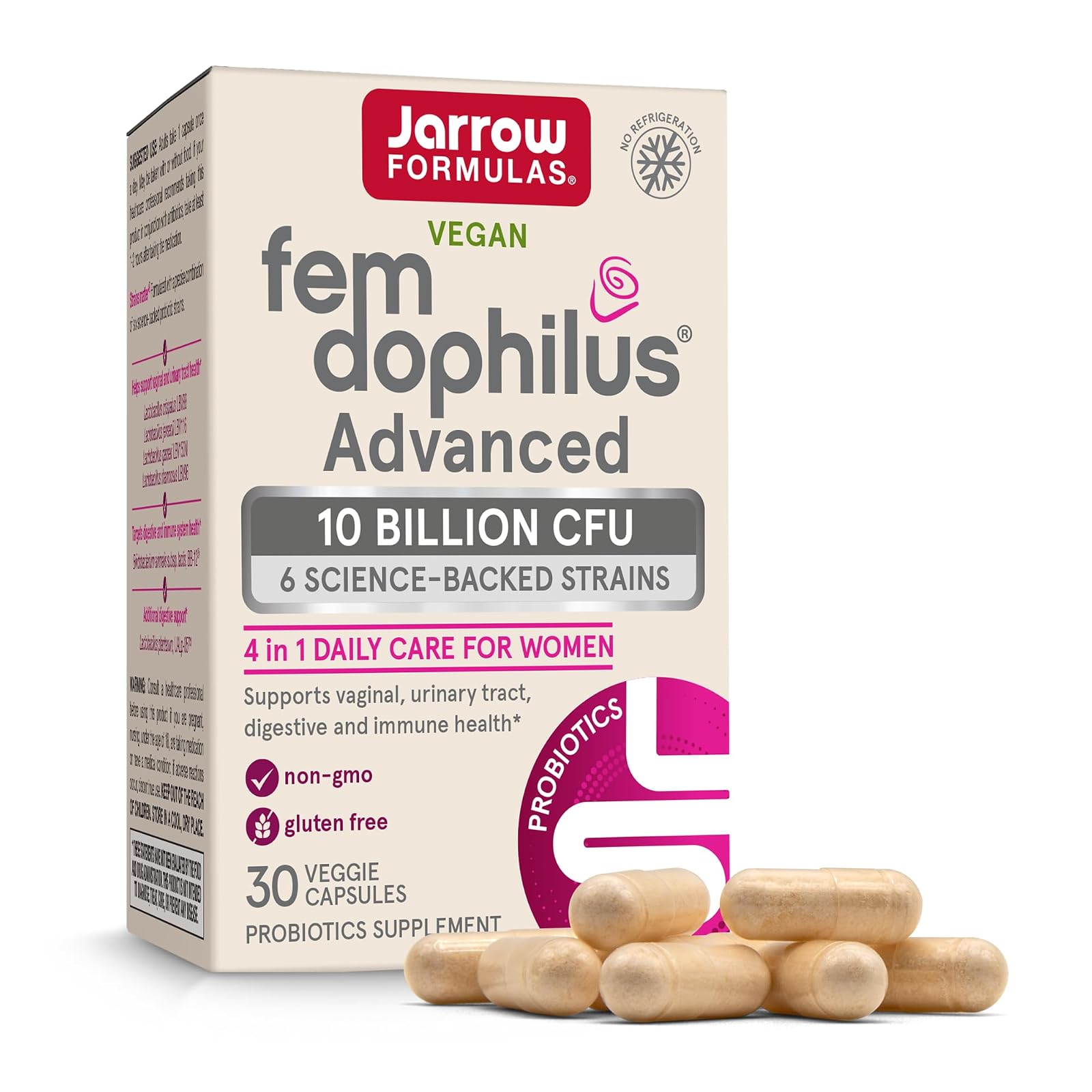 Jarrow Formulas Fem-Dophilus capsules