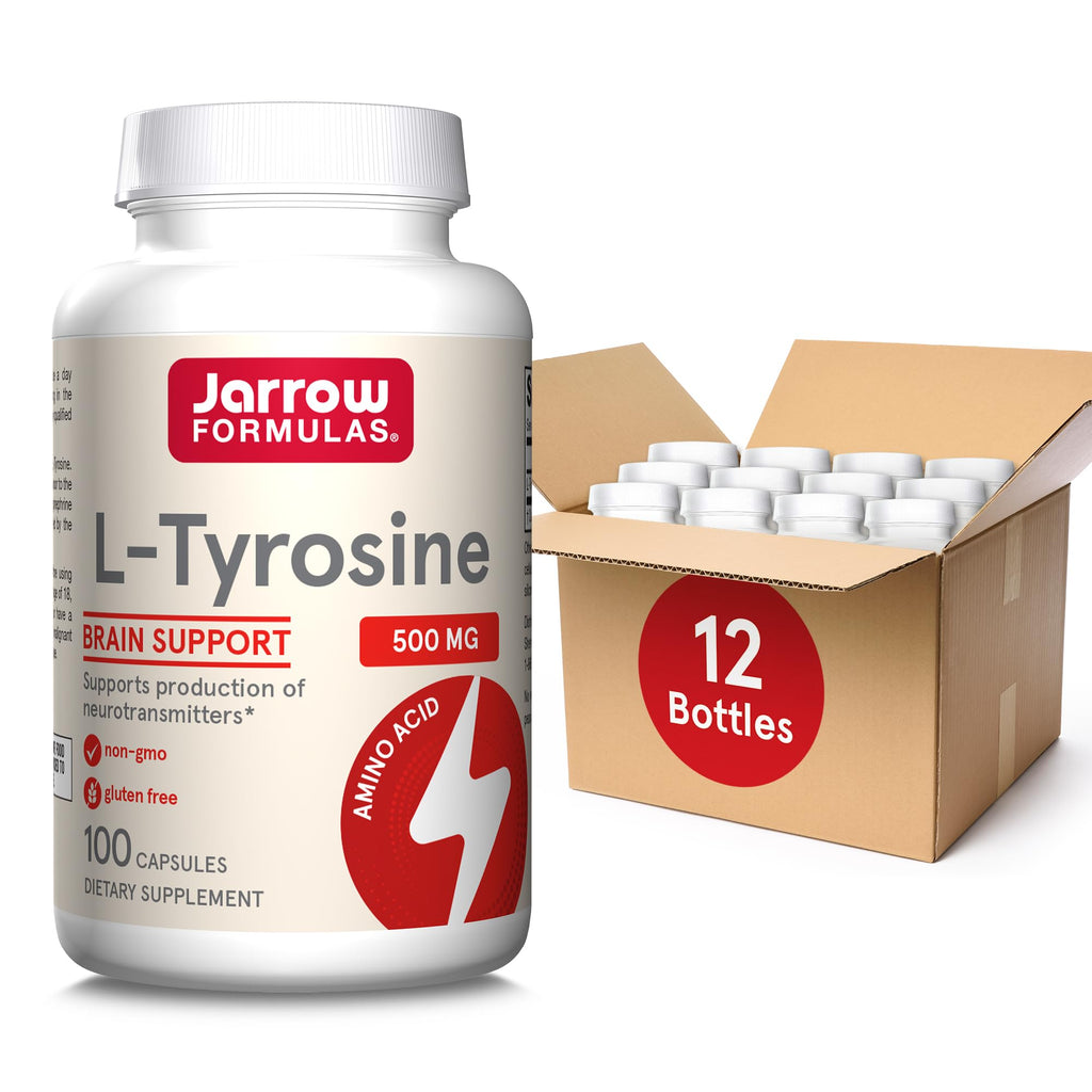 Jarrow Formulas L-Tyrosine capsules for brain health