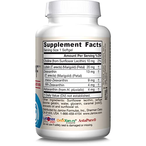 Jarrow Formulas MaculaPF for healthy eyes