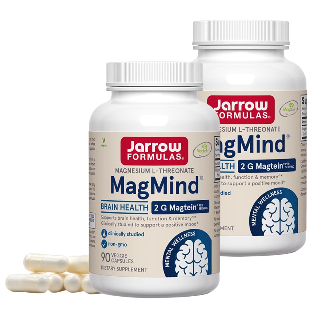 Jarrow Formulas magnesium l-threonate capsules