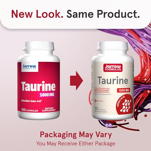 Jarrow Formulas taurine supports cognitive function