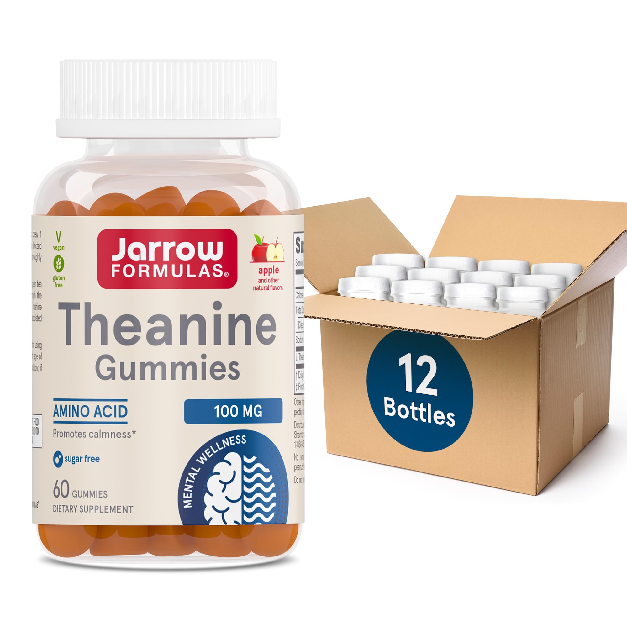 Jarrow Formulas Theanine calmness gummies