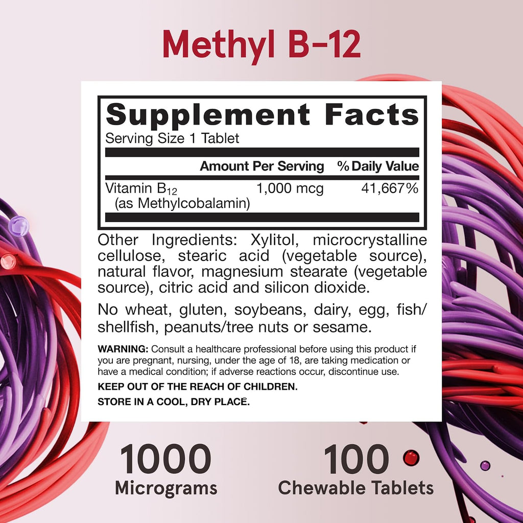 Jarrow Formulas vitamin b12 chewables