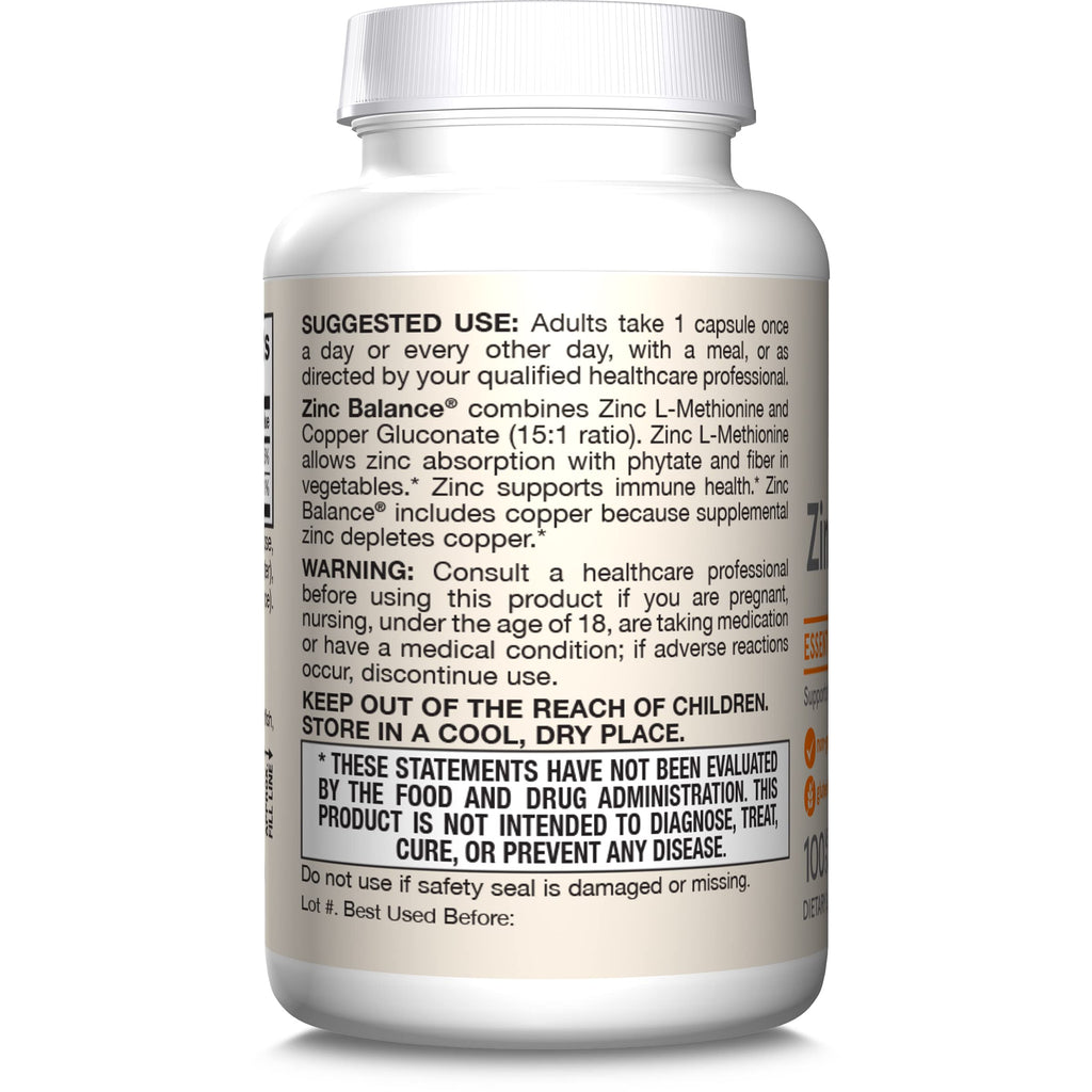Jarrow Formulas zinc for energy