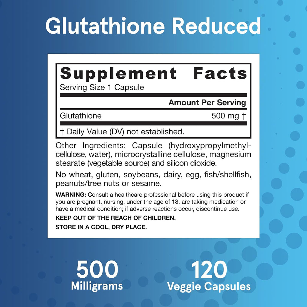 Jarrow glutathione benefits for seniors
