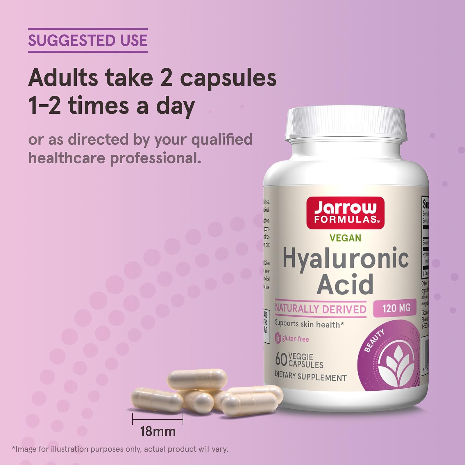 Jarrow hyaluronic acid for joint support