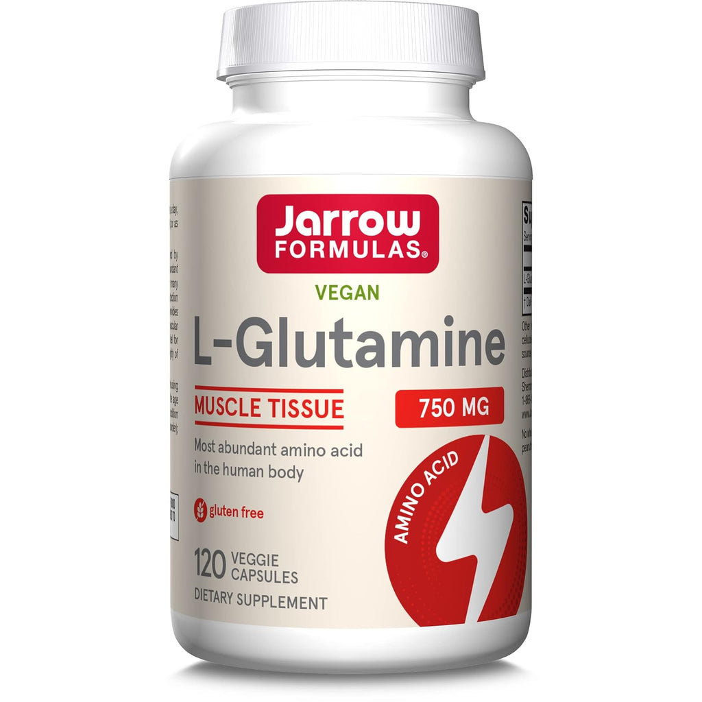 Jarrow L-Glutamine 750 mg capsules