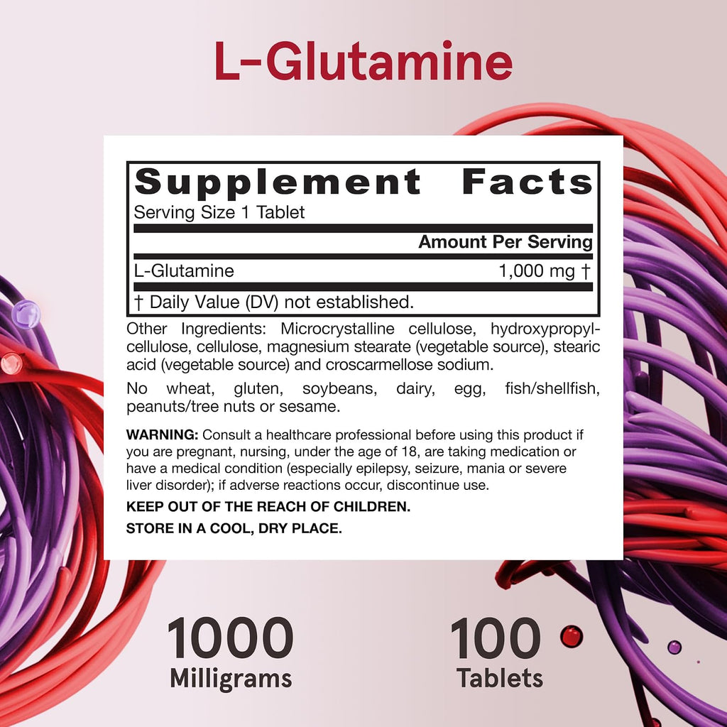 Jarrow L-Glutamine for digestive support