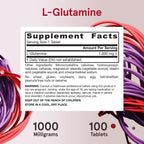 Jarrow L-Glutamine for digestive support