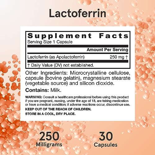 Jarrow Lactoferrin for overall wellness