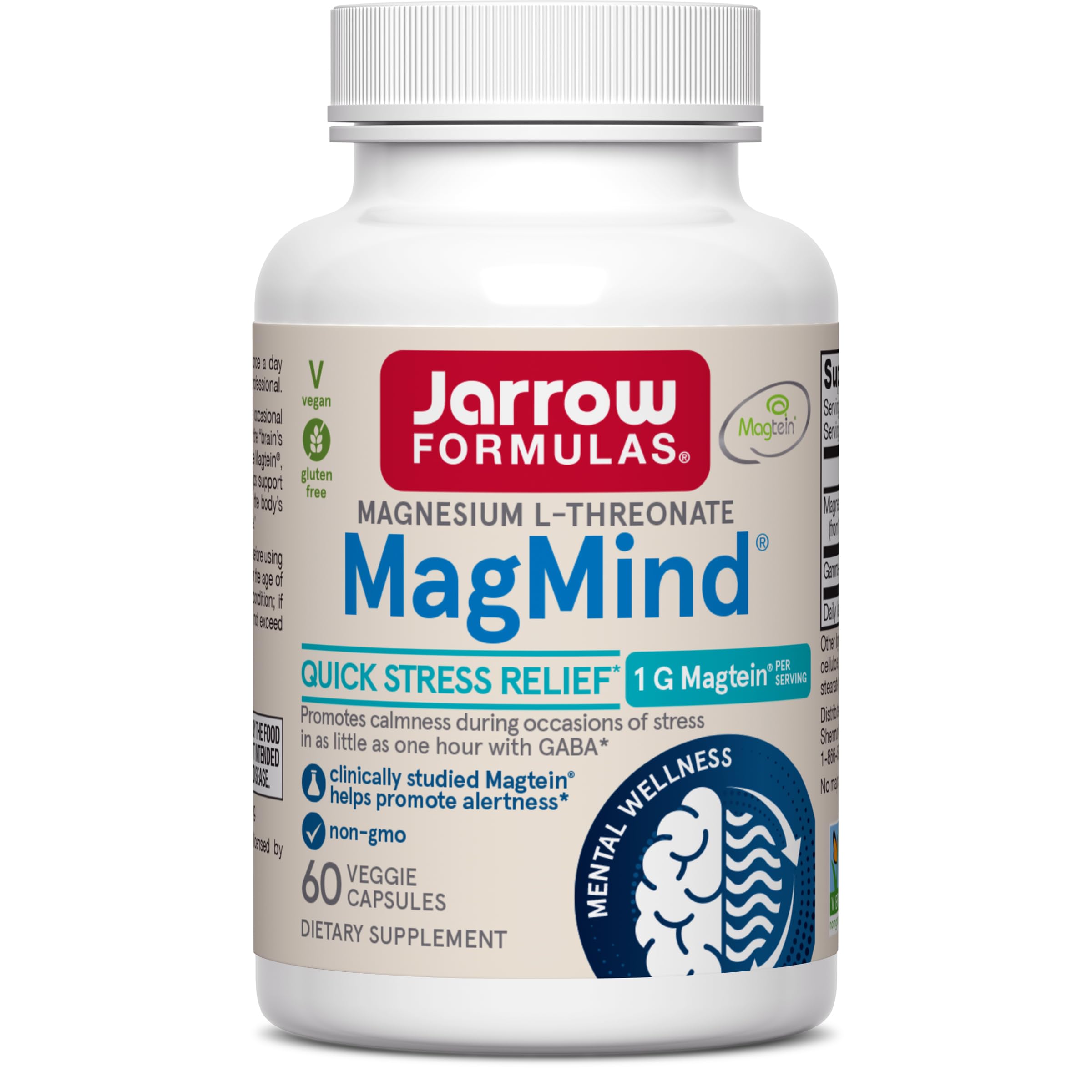 Jarrow Magnesium L multiminerals for stress relief
