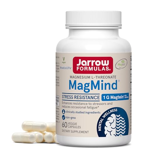 Jarrow magnesium L-threonate capsules for relaxation