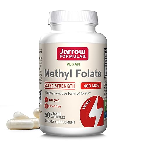 Jarrow Methyl Folate 400 mcg capsules
