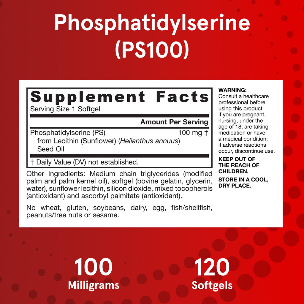 Jarrow PS100 cognitive health formula