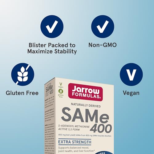 Jarrow SAMe kids multivitamin tablets