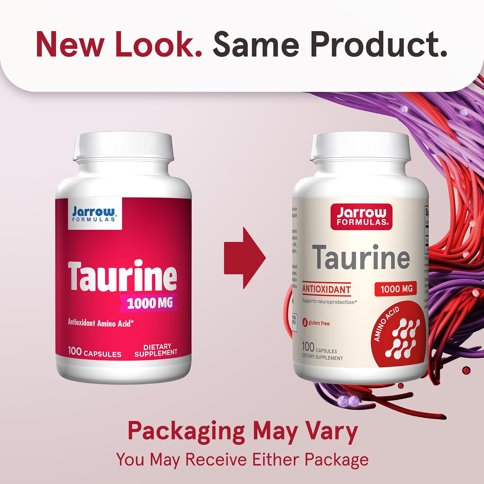 Jarrow taurine 1000 mg capsules