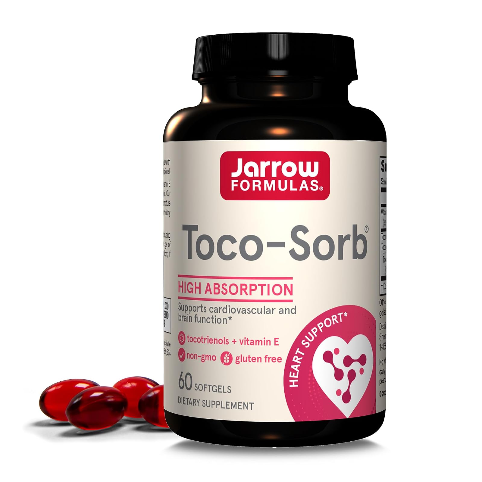 Jarrow Toco-Sorb vitamin e softgels