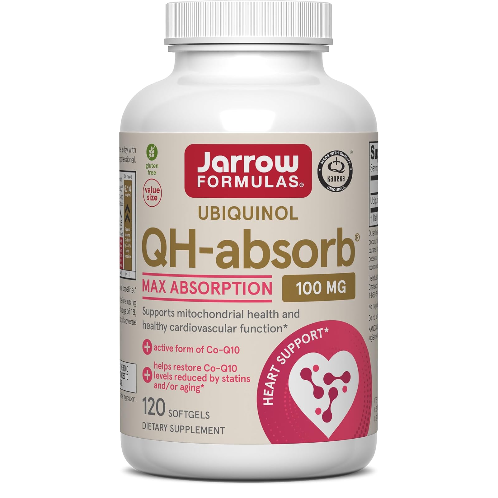 Jarrow Ubiquinol 100 mg softgels