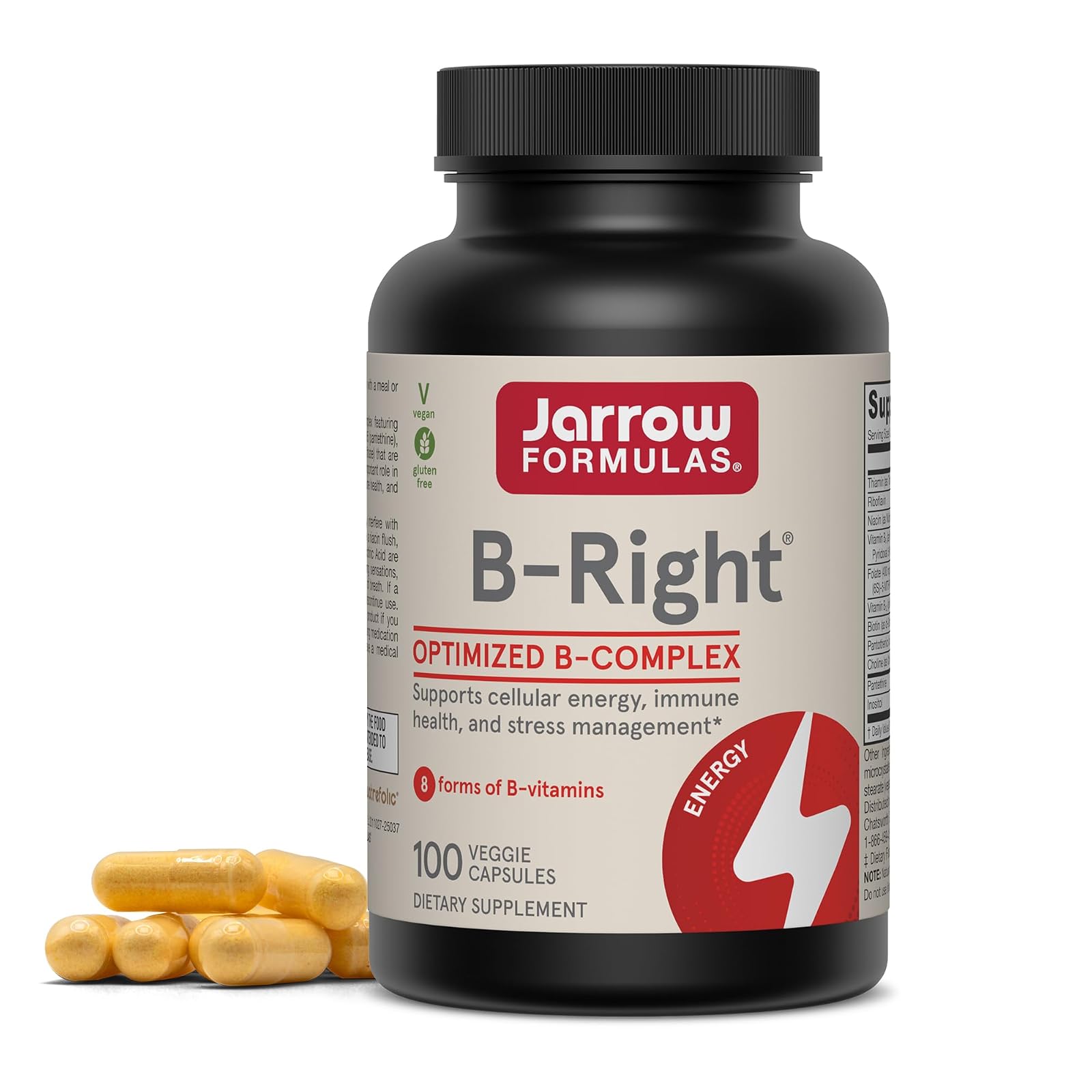 Jarrow vitamin b complex capsules