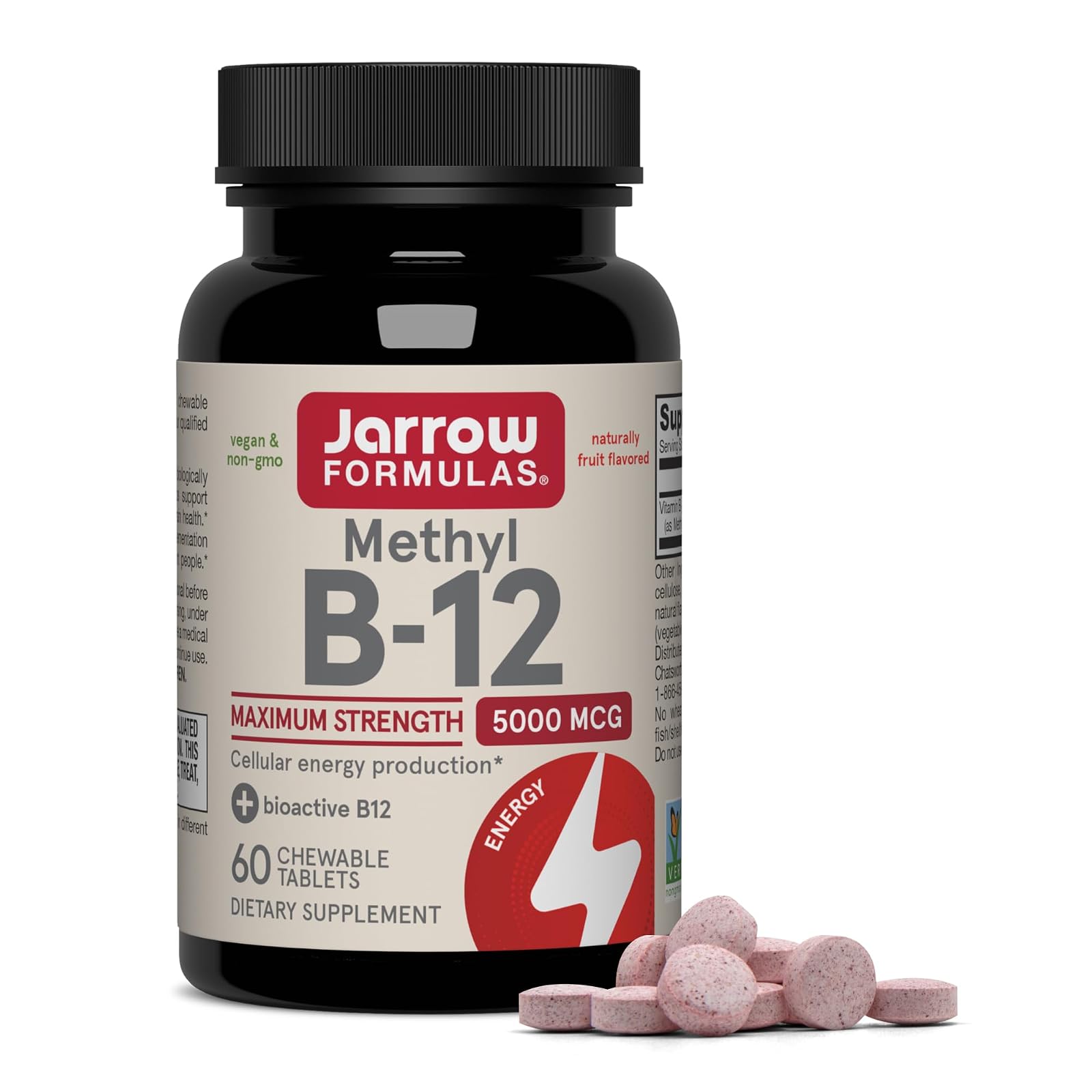 Jarrow vitamin B12 chewable tablets