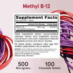 Jarrow vitamin B12 for brain health