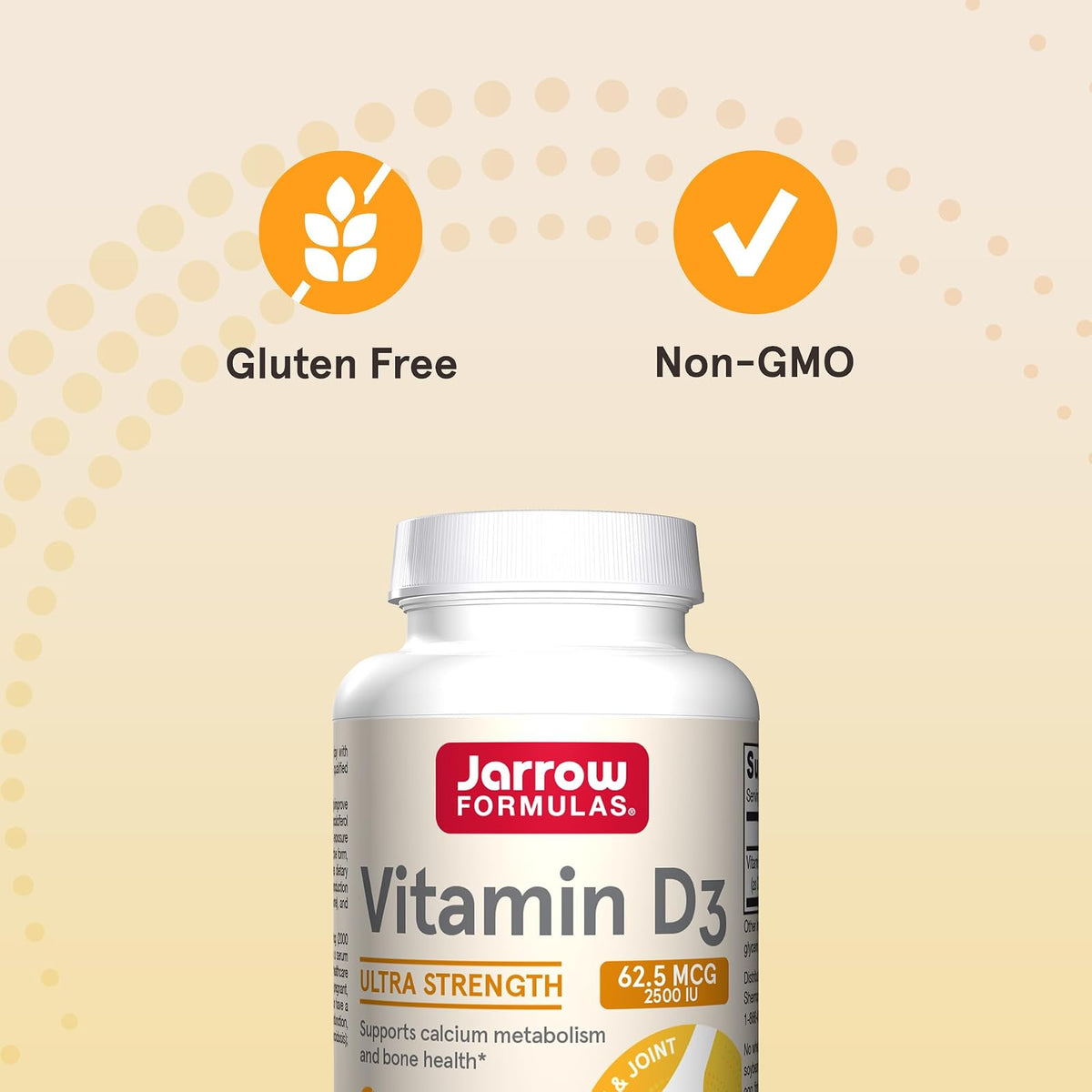 Jarrow Vitamin D3 for daily wellness