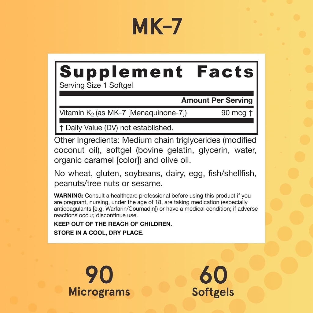 Jarrow vitamin K2 supports heart function