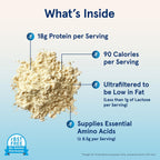 Jarrow whey protein 18g serving size