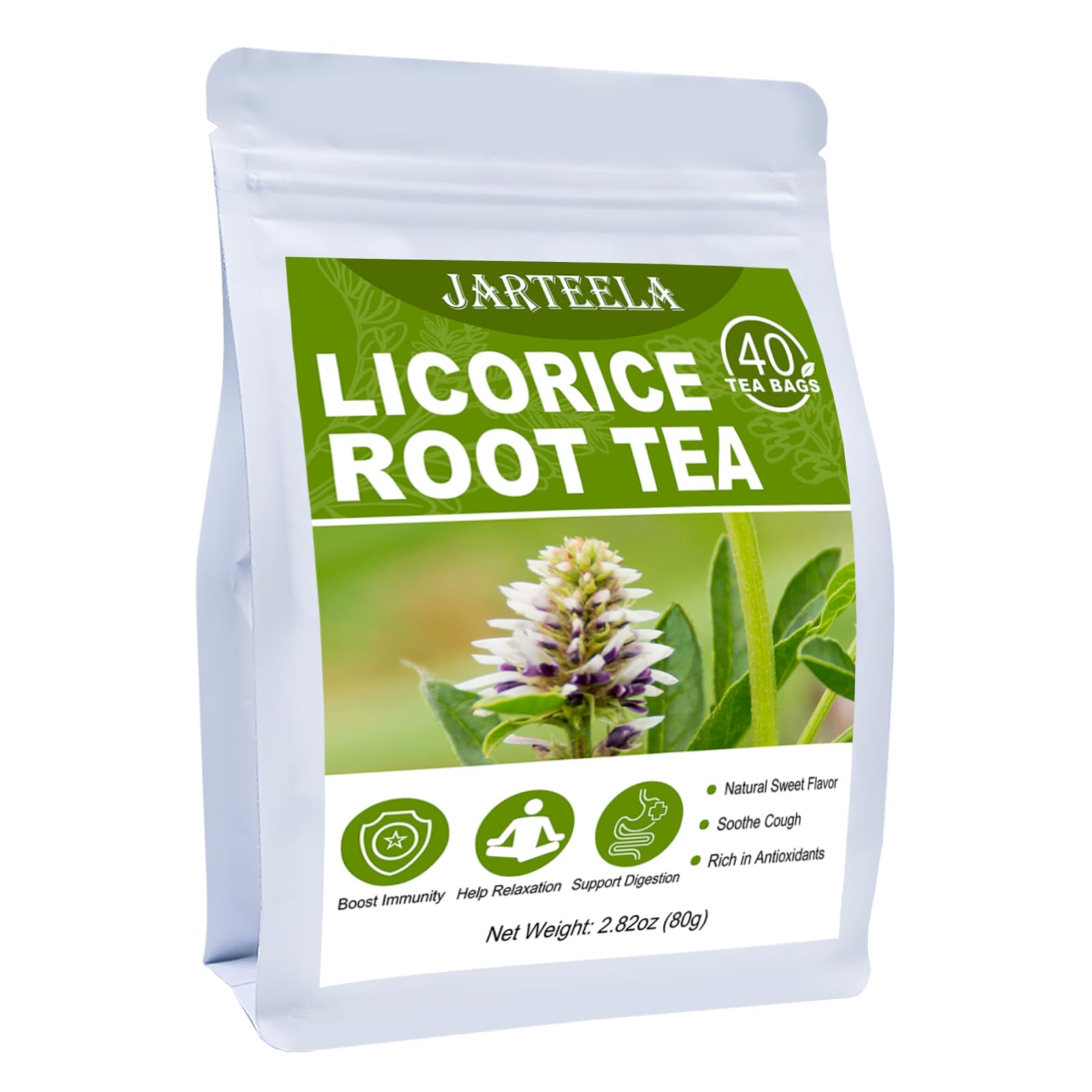 Jarteela licorice herbal tea bags