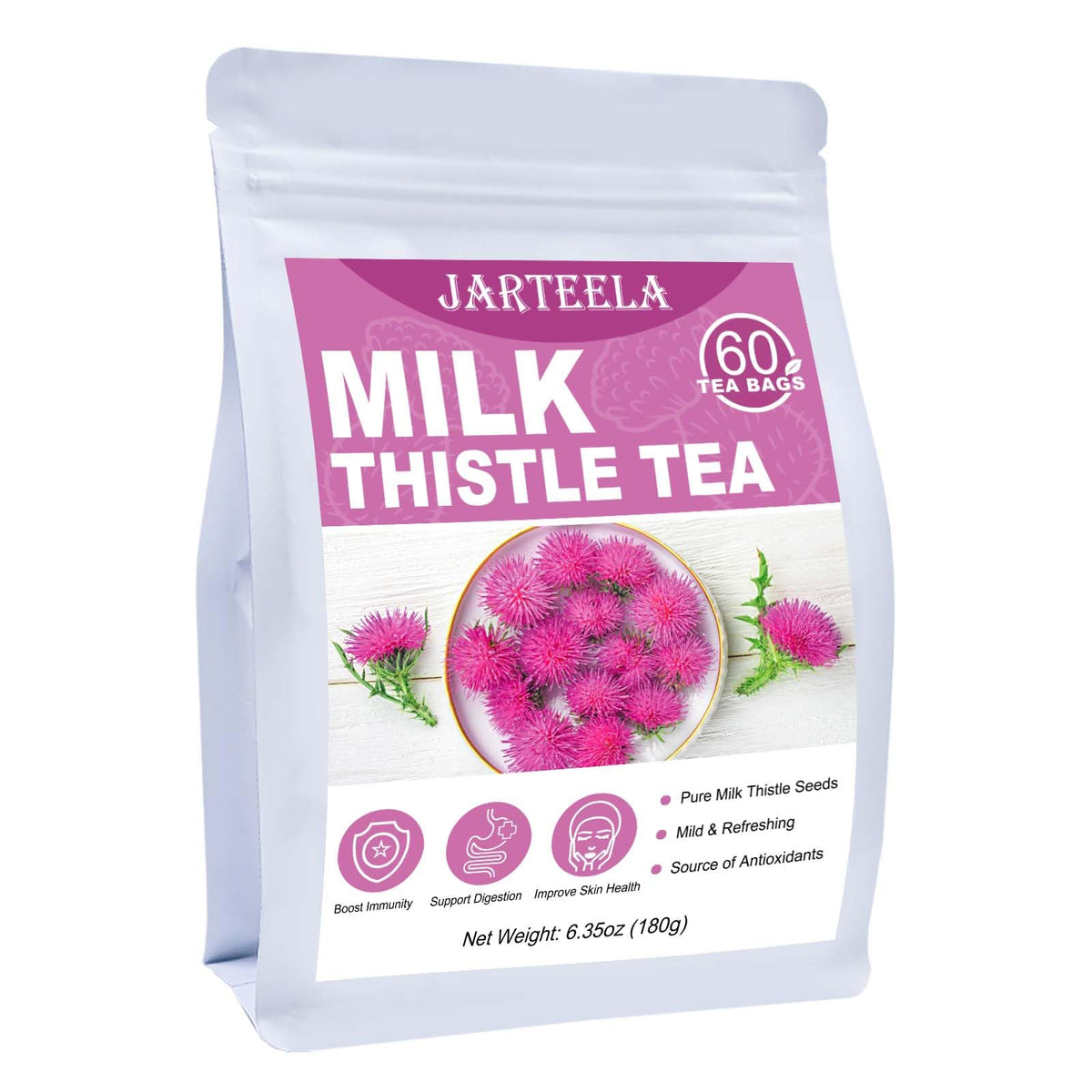 Jarteela Milk Thistle tea benefits