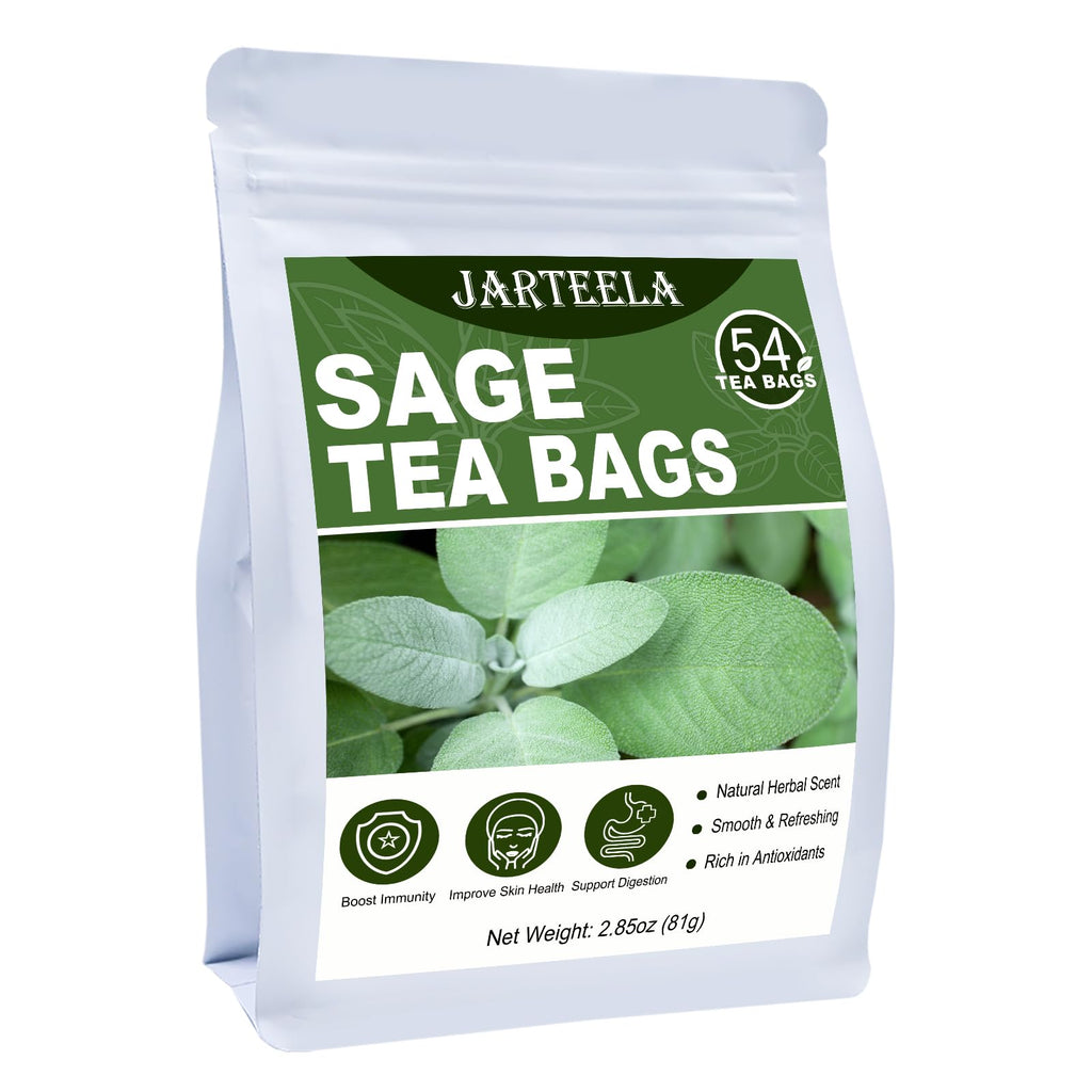 Jarteela sage tea bags for wellness