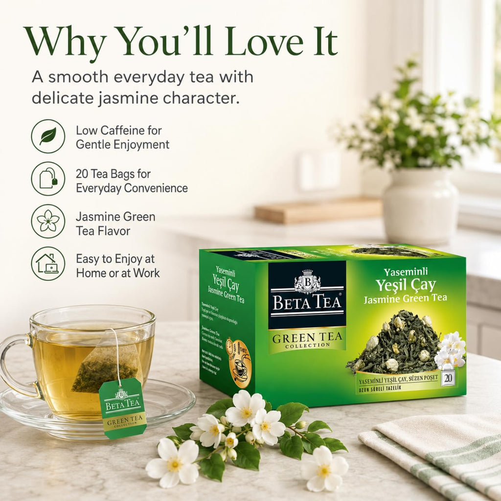 jasmine green tea antioxidants