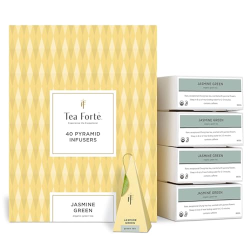 Jasmine green tea pyramid infusers