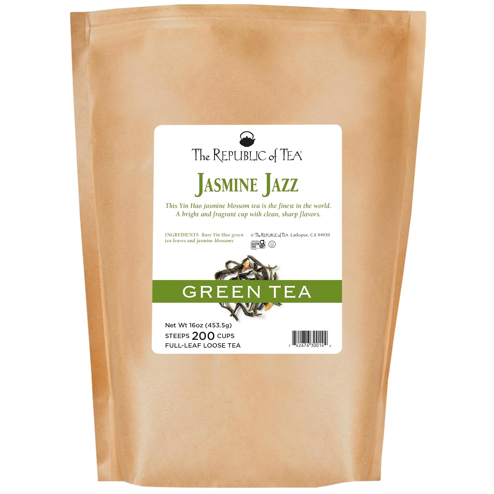 jasmine jazz green tea bulk