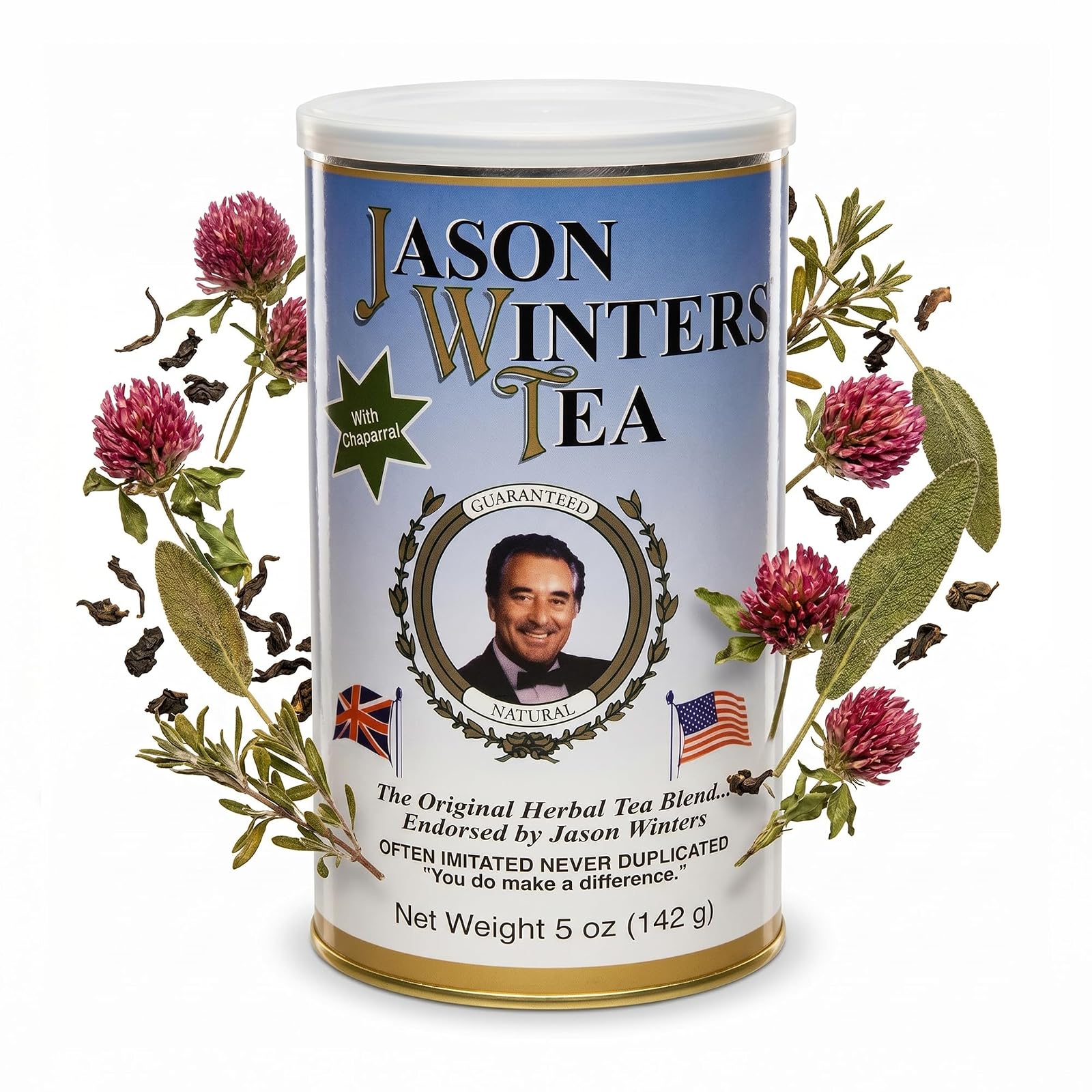 Jason Winters herbal tea blend