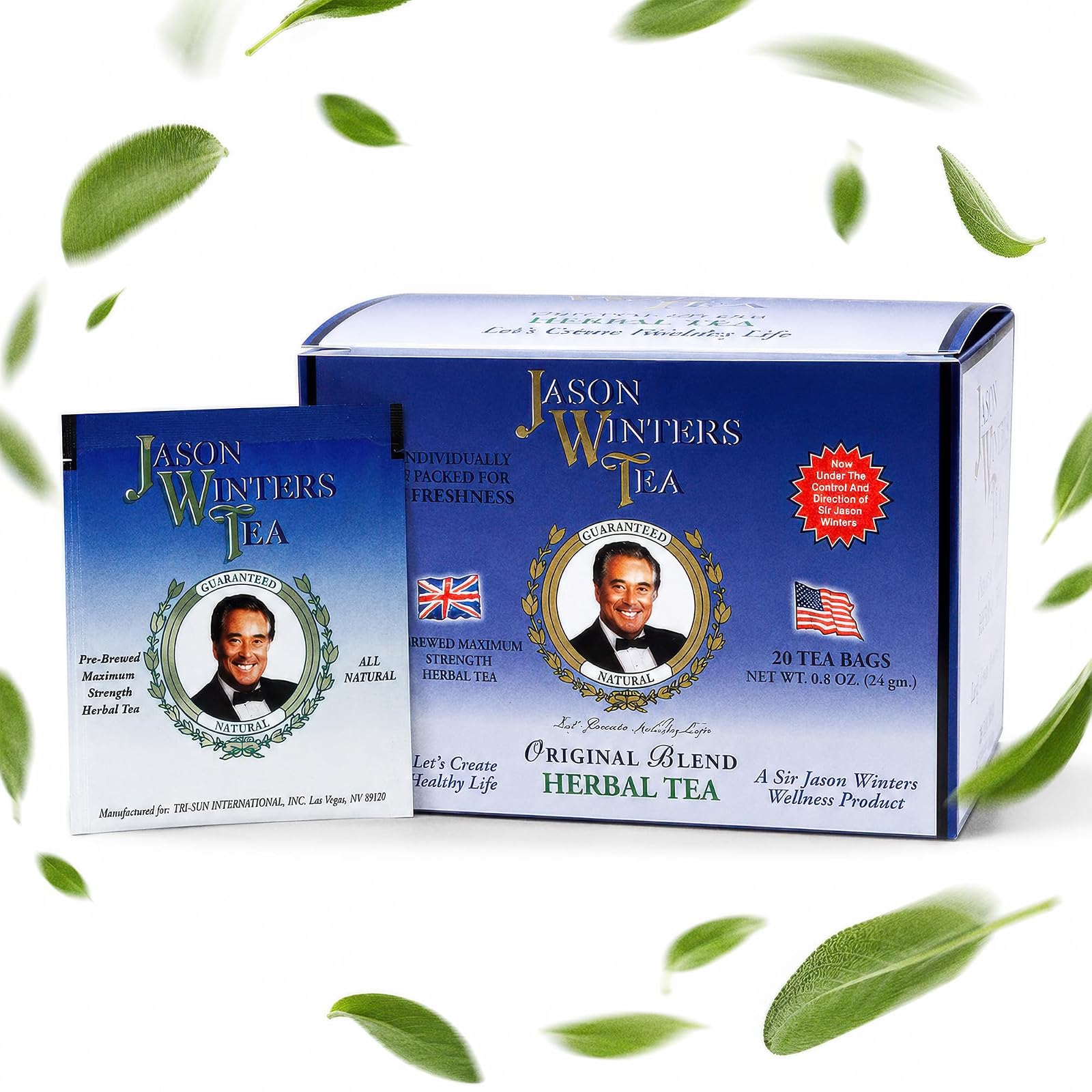Jason Winters herbal tea with sage