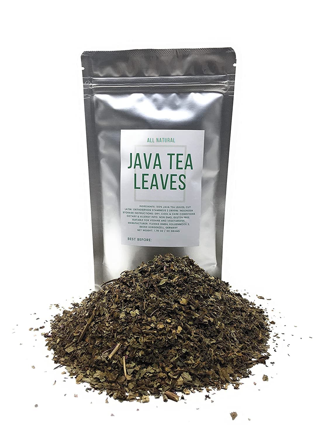 Java tea leaves for herbal detox
