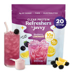 Javvy clear protein powder blackberry lemonade