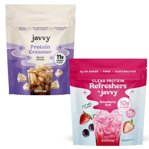 Javvy clear protein powder for recovery