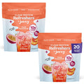 Javvy Clear Protein Powder peach flavour