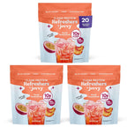 Javvy Clear Protein Powder peach flavour