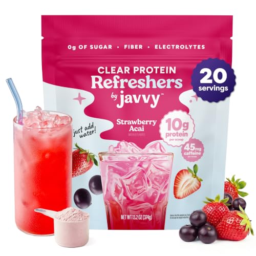 Javvy Clear Protein Powder Strawberry flavour