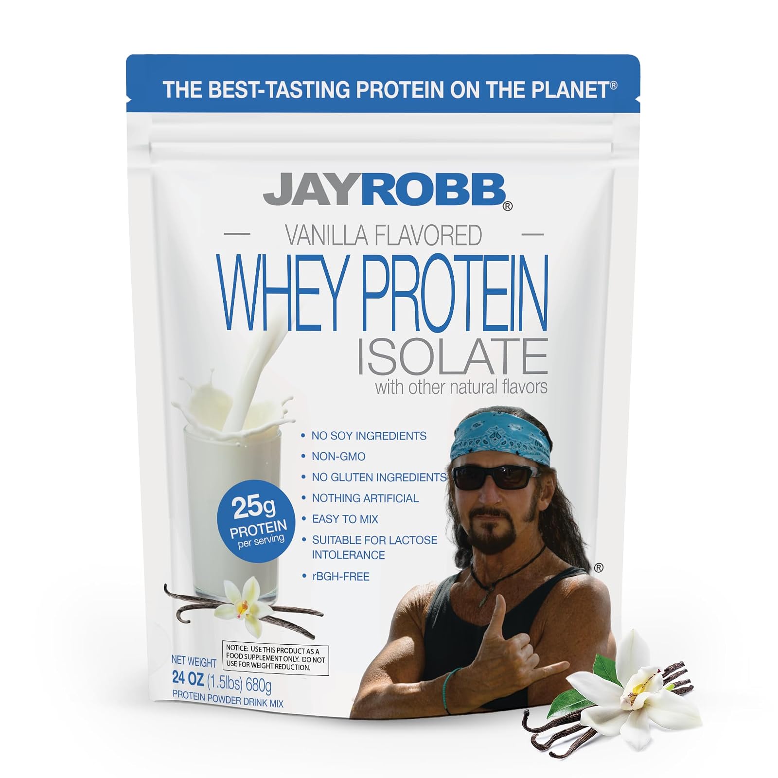 Jay Robb whey protein vanilla flavour