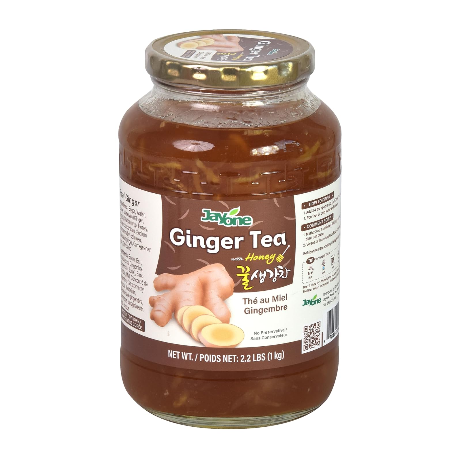 Jayone honey ginger tea benefits