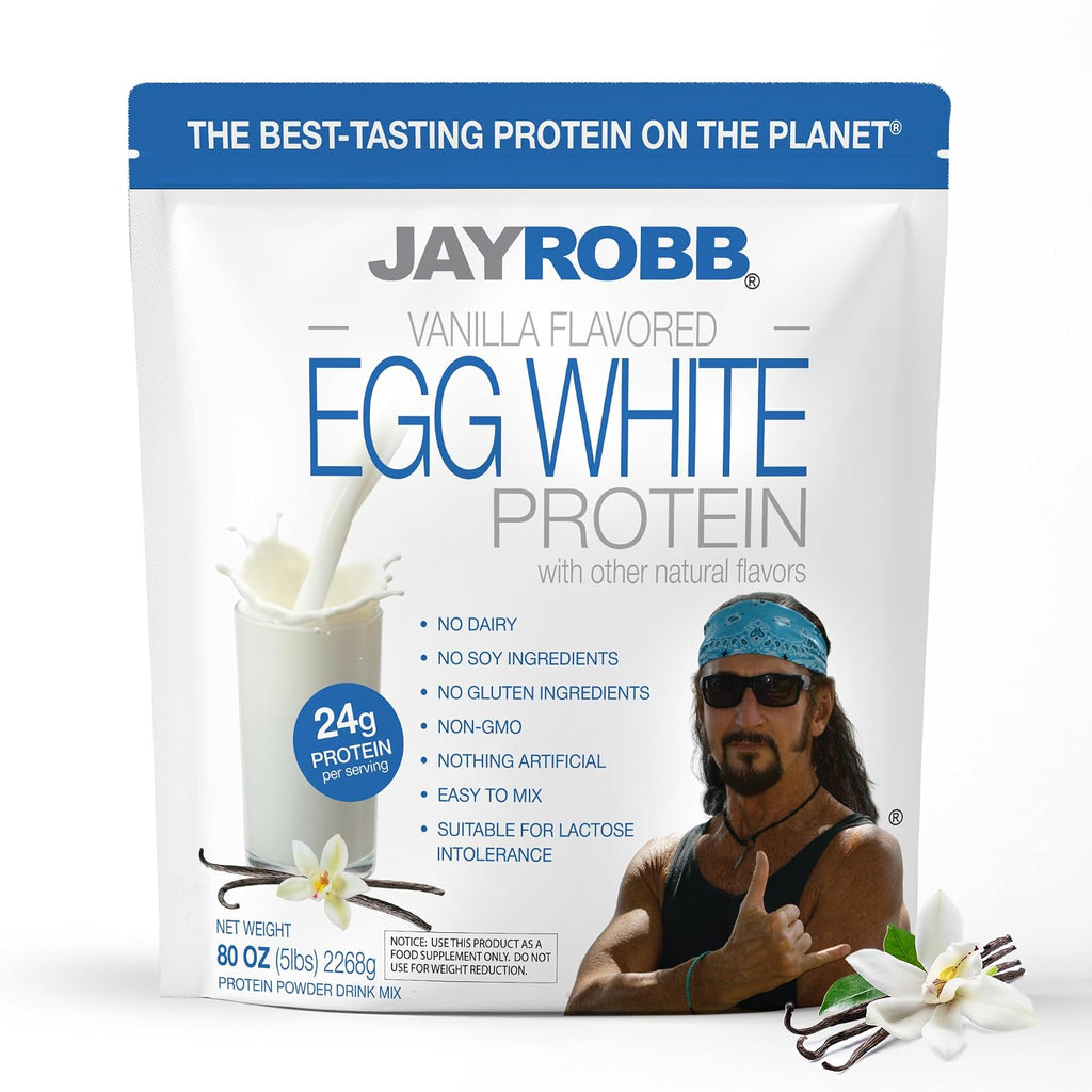 JAYROBB vanilla egg white protein