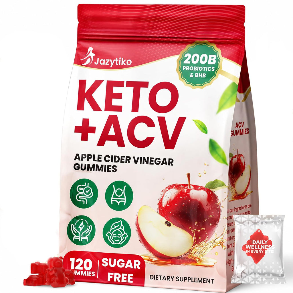 Jazytiko apple cider vinegar gummies for detox